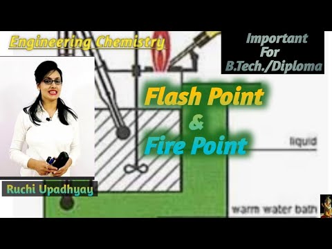Flash Point & Fire Point ( property of lubricating oil) - YouTube