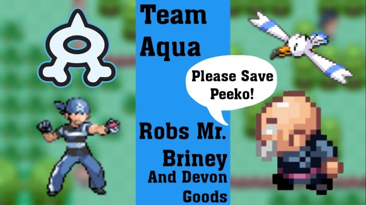 Pokemon Emerald Randomised Nuzlocke Ep#5 || (Team Aqua + Saving Peeko ...