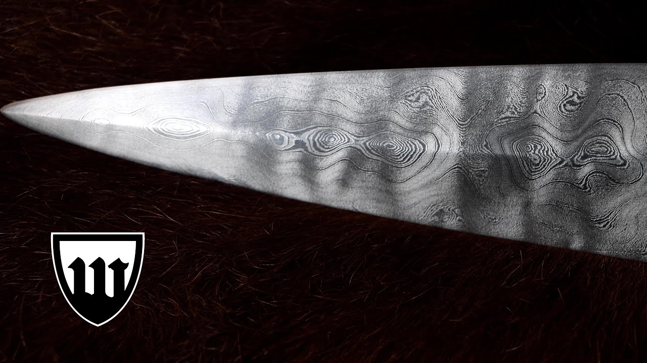 Forging a angel wing Xiphos sword, part 2, heat treatment. - YouTube