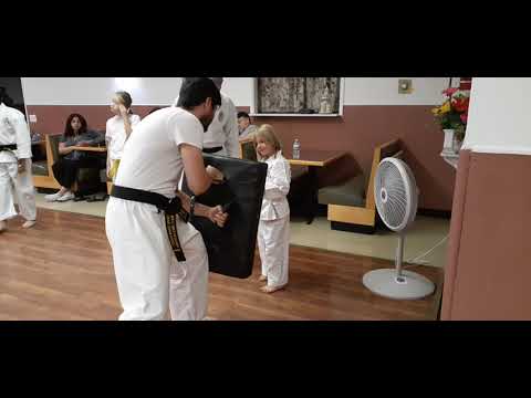 Rose doing karate 2021(3) - YouTube