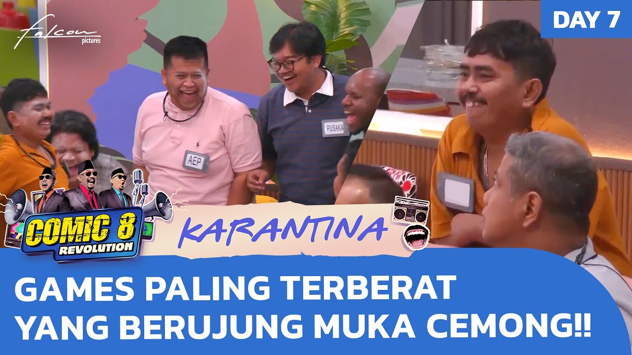 Games Paling Terberat, Yang Berujung Muka Cemong!! #comic8revolution # ...