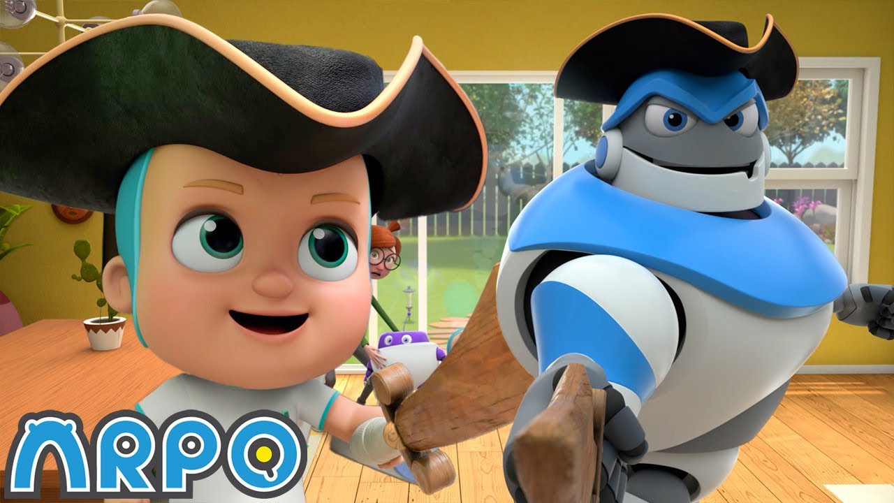 Arrrrrrrrpo | Baby Daniel and ARPO The Robot | Funny Cartoons for Kids ...
