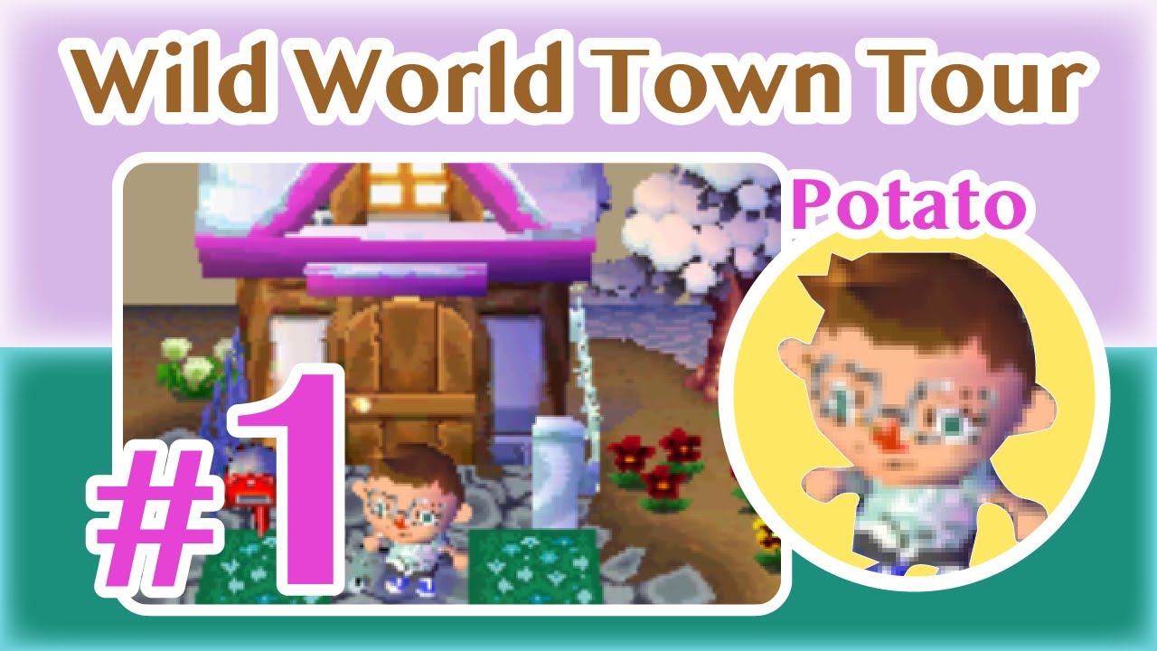 AC | Wild World | Beebeeb's Town Tour #1 - YouTube