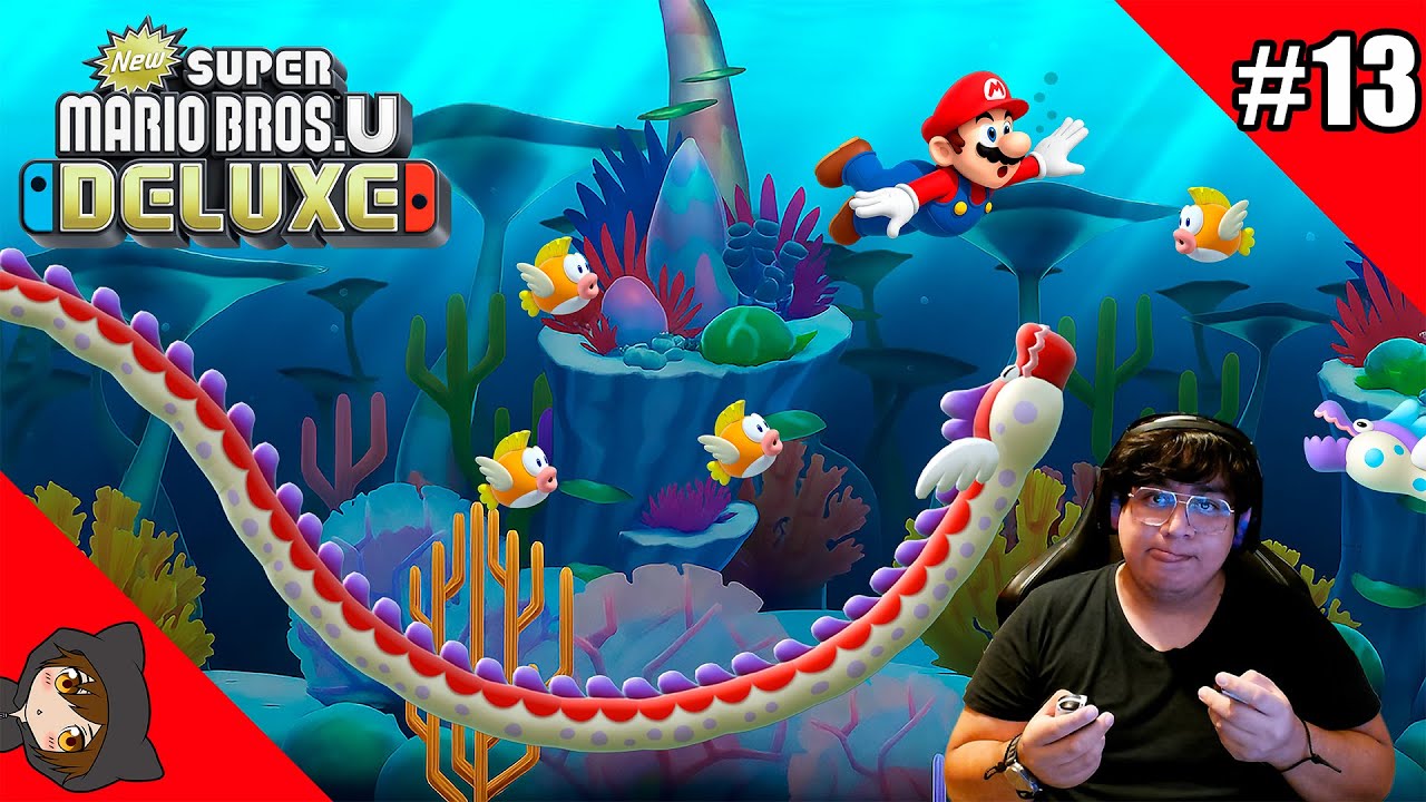 Dragones marinos 😯 | New Super Mario Bros U Deluxe #13 - YouTube