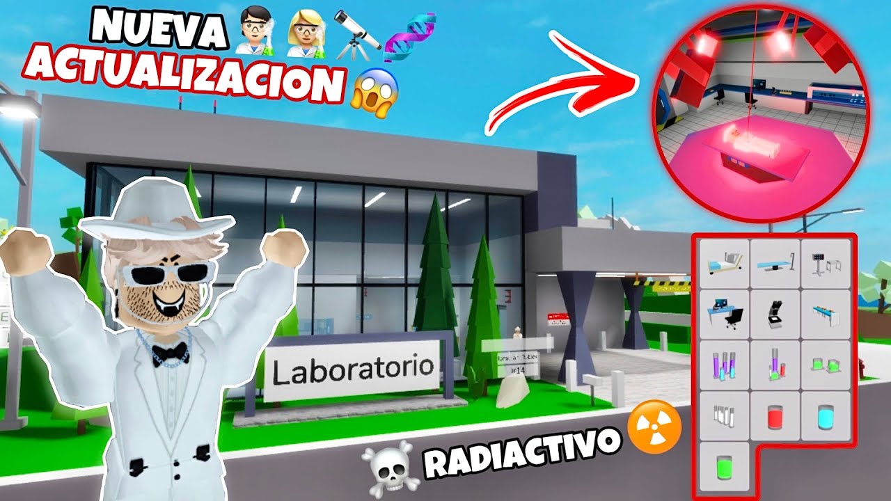 NUEVA ACTUALIZACION ☢️🧪 DE BROOKHAVEN LABORATORIO Roblox - YouTube