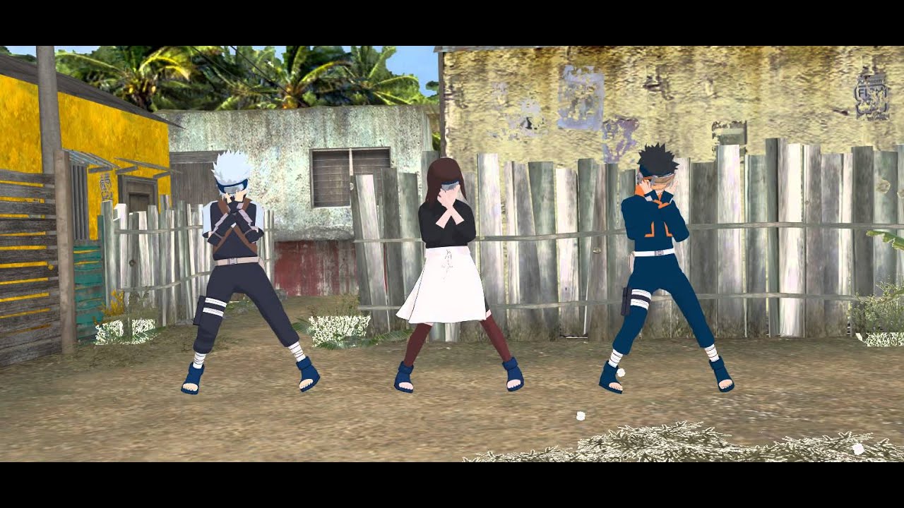 [MMD Naruto] Kakashi, Rin, Obito- te-yut-te - YouTube