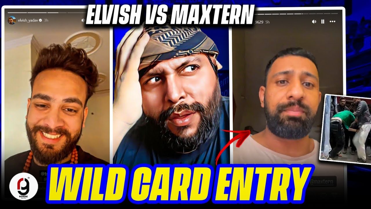 ELVISH YADAV VS MAXTERN FT. RAJAT DALAL | ELVISH FIGHT WITH MAXTERN ...