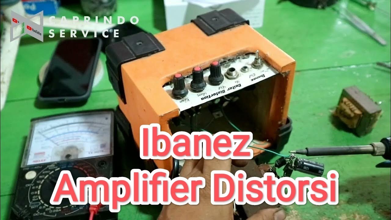 Cara Memperbaiki Amplifier Mini Distorsi Gitar Listrik || Ibanez - YouTube