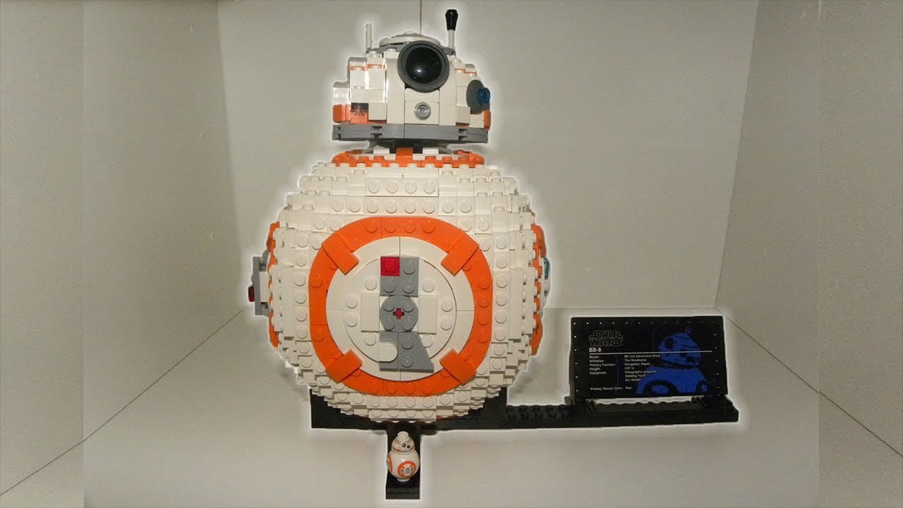 LEGO Star Wars The Last Jedi BB8 Set Review (75187) - YouTube