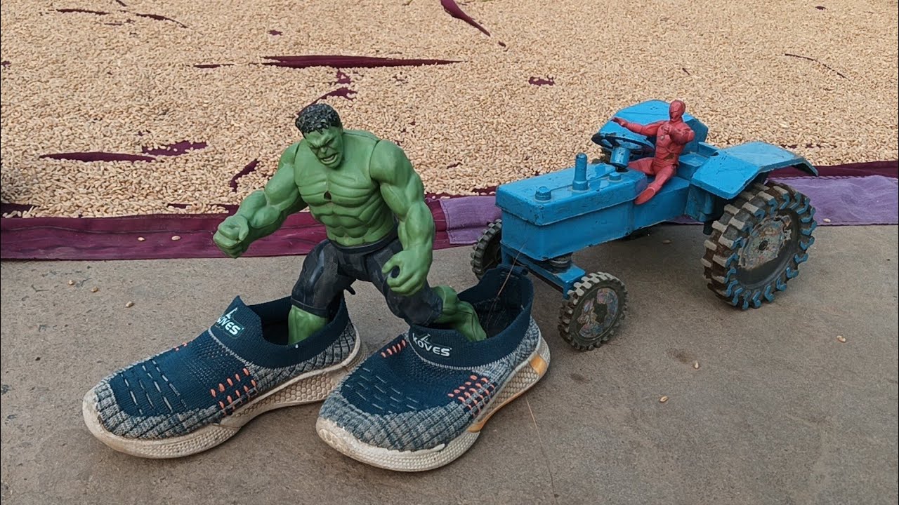 Hulk liya apne liye new juta diy tractor - YouTube