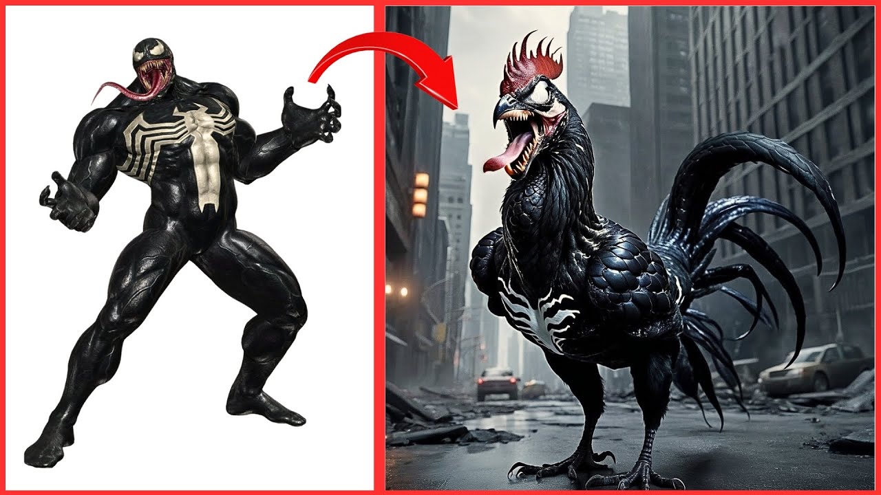 Avengers But Chicken Vengers 🐔 All Characters - Marvel & DC 2024 - YouTube