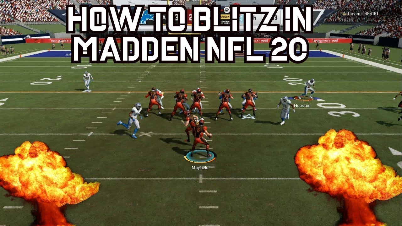 HOW TO BLITZ CORRECTLY IN MADDEN 20- IMPROVE OVERNIGHT WITH THESE TIPS ...