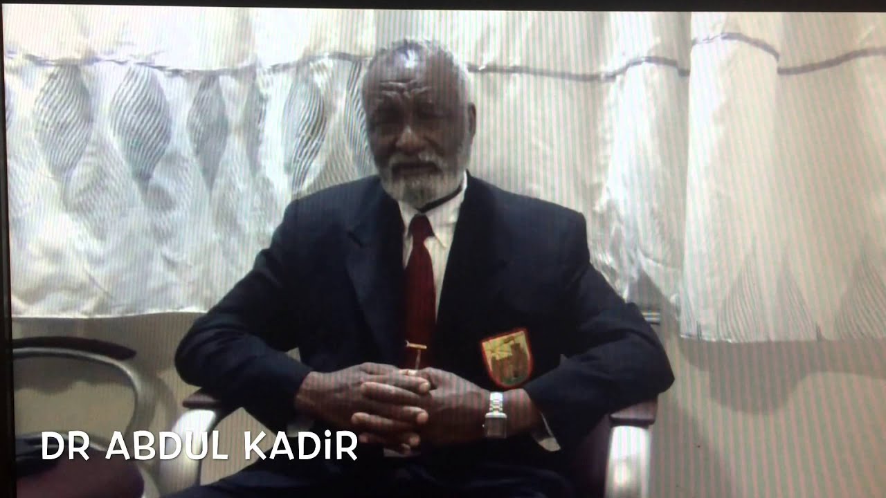 Dr Abdul kadir about gondar university 60 years anniversary - YouTube
