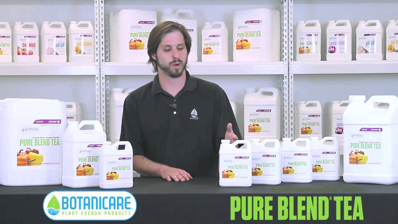 Botanicare's Pure Blend Tea - YouTube