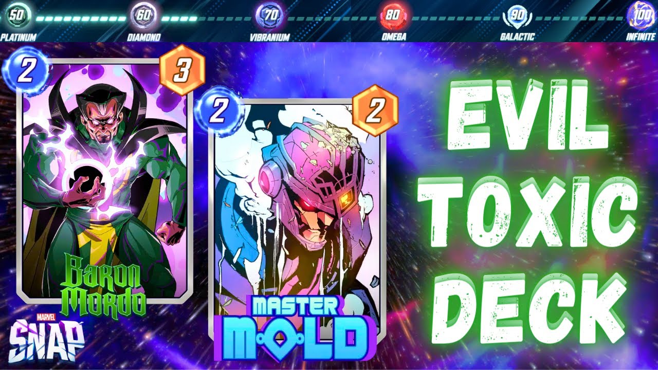 Evil Toxic Meta Deck Gameplay Marvel Snap - YouTube