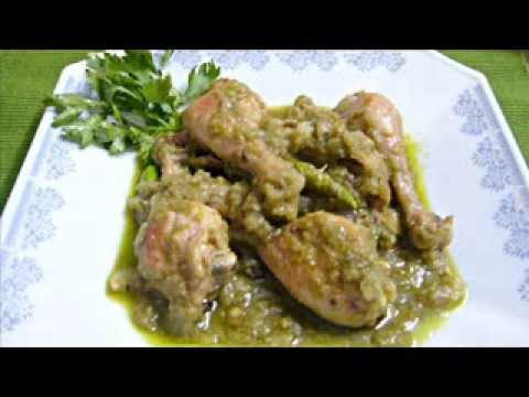 recipe of dhania chicken - YouTube