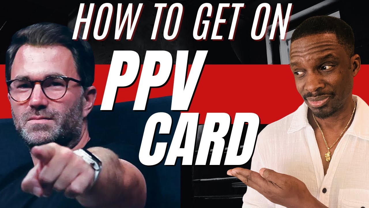 How to get on a PPV Boxing card - YouTube