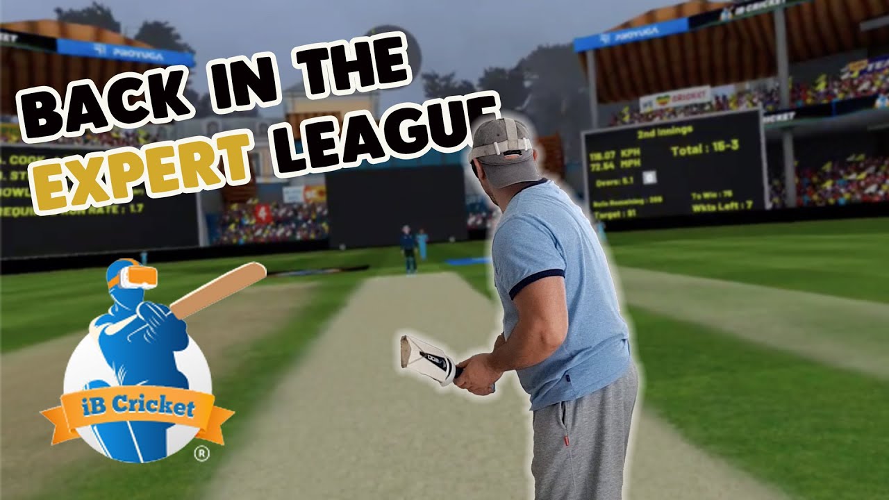 VR Cricket Guy | iB Cricket | Meta Quest 2 | 50 Overs Expert League ...