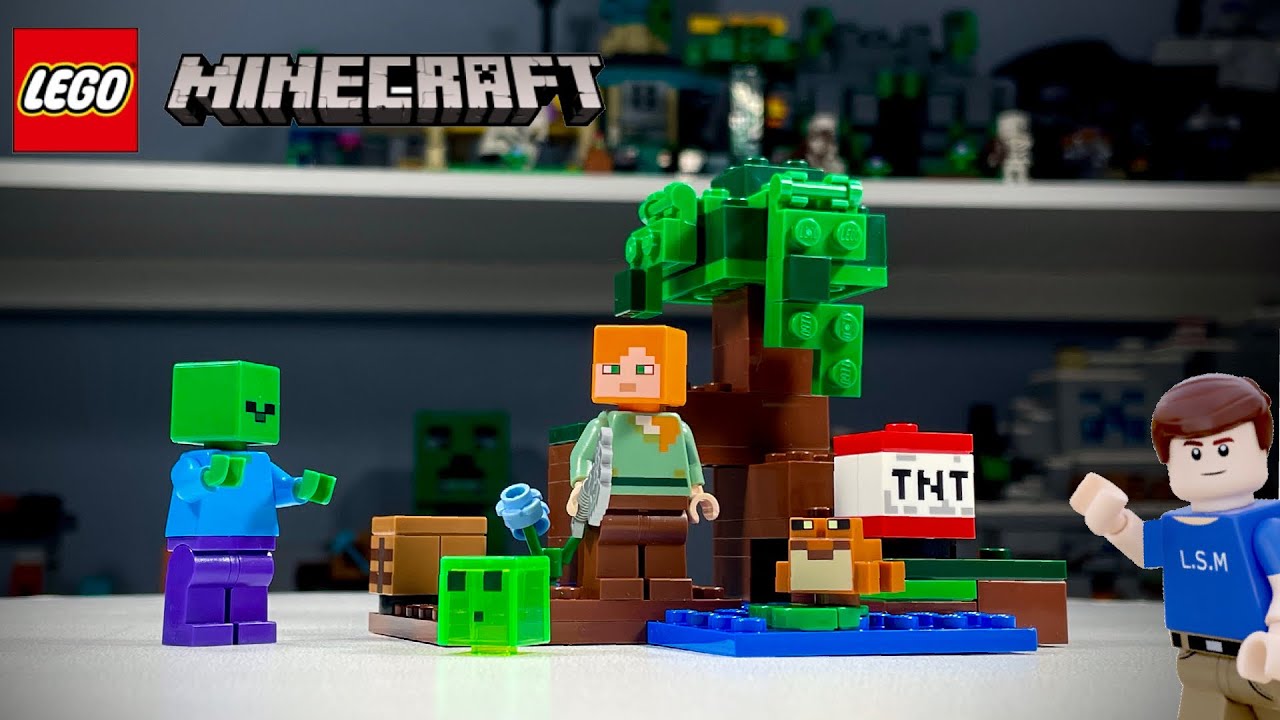 Lego Minecraft Swamp Adventure review! - YouTube