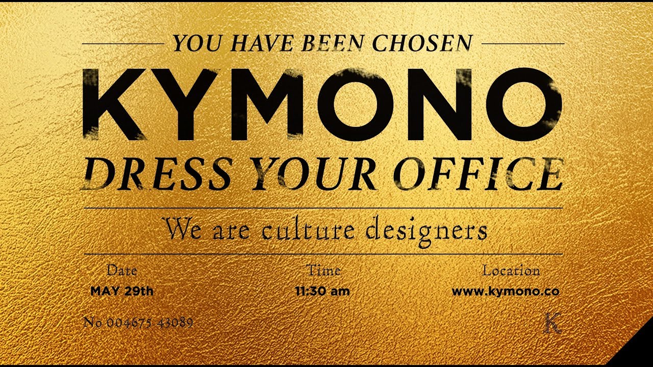 KYMONO lance sa nouvelle offre : OFFICE DESIGN - Sous-titres Français ...