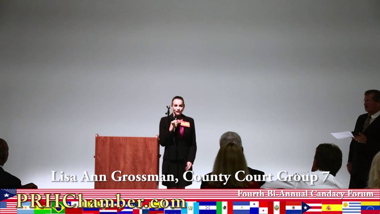 Lisa Grossman for Judge - YouTube