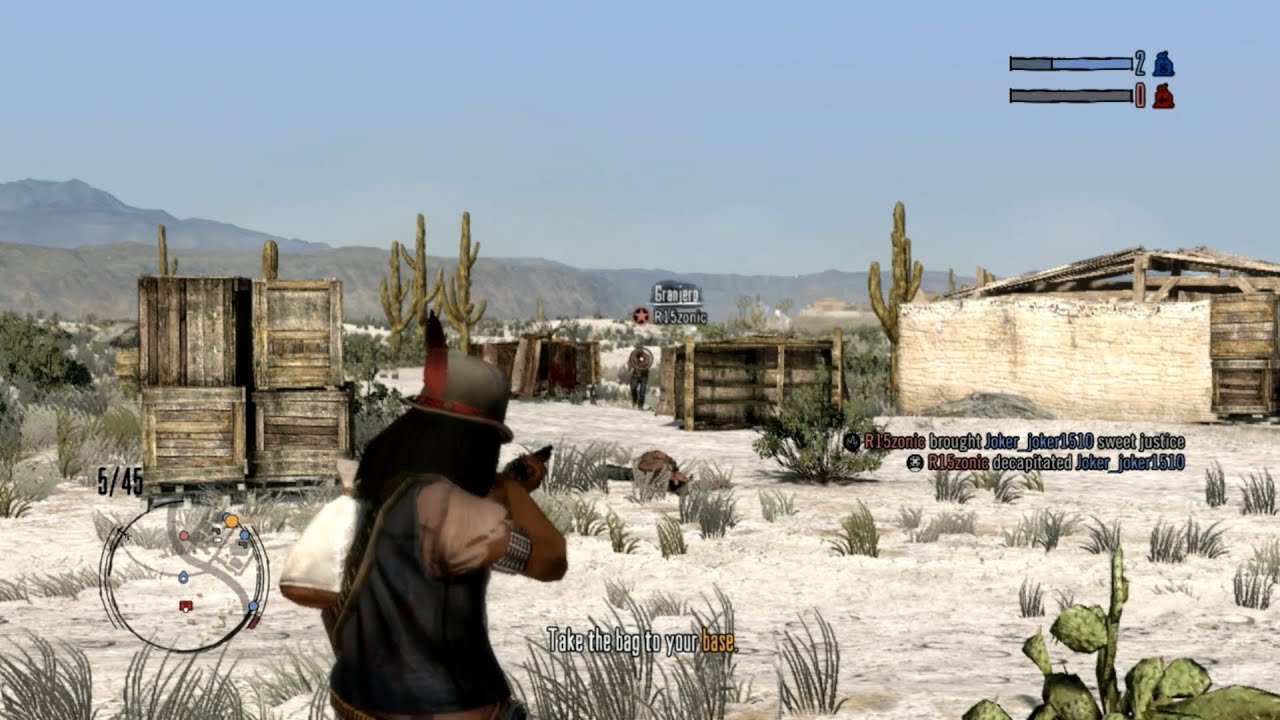 Red Dead Redemption 1 - PS3 Online PVP Multiplayer Gameplay - January ...