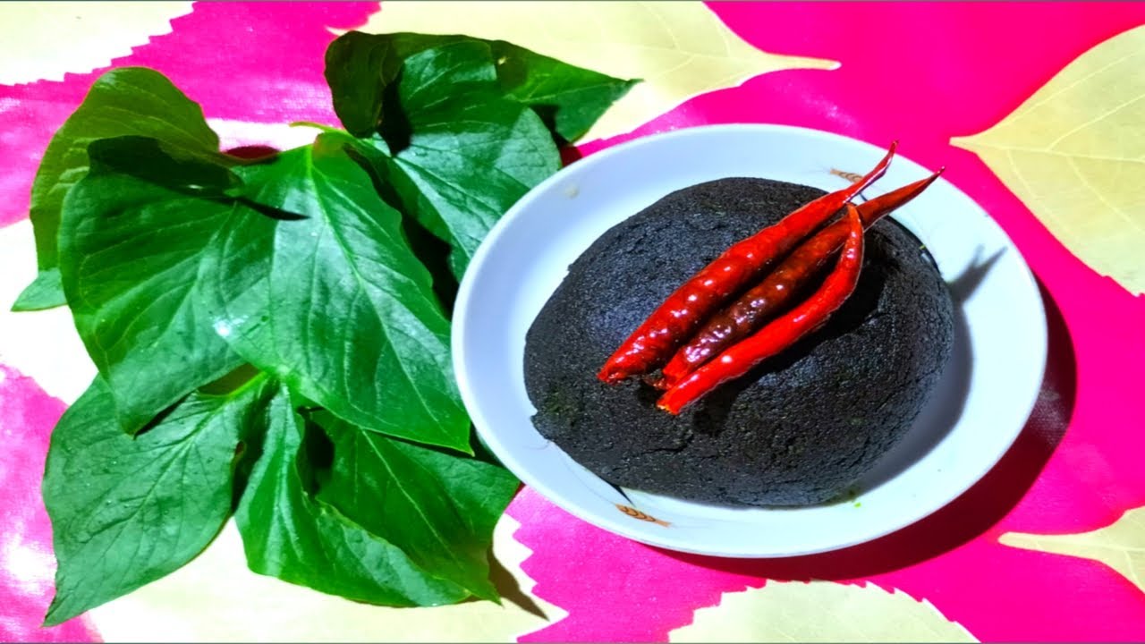 খারকোল পাতা বাটা || KHARKOL PATA BATA RECIPE || - YouTube