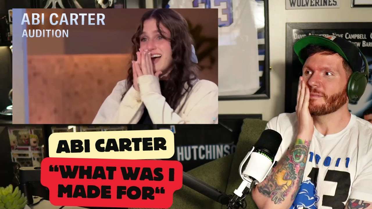 Abi Carter WHAT WAS I MADE FOR American Idol audition REACTION - YouTube