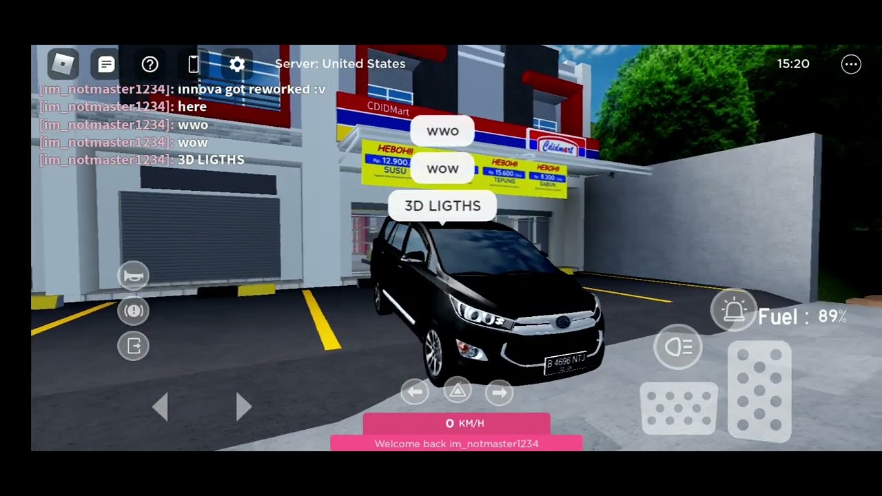 Innova Got Reworked it has 3d ligths and more detail now ||roblox car ...
