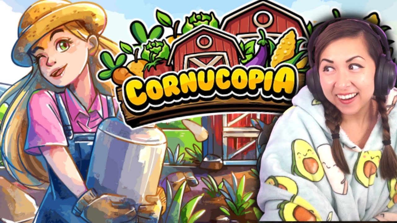 🌟 1ST Look 🌟 at a NEW cozy game, Cornucopia! | Gameplay and Reactions ...