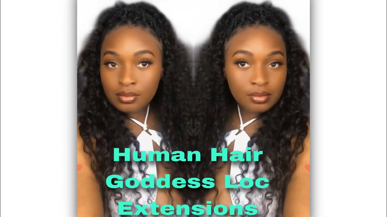 Pre-made Human Hair Goddess Locs Extensions?!? - YouTube