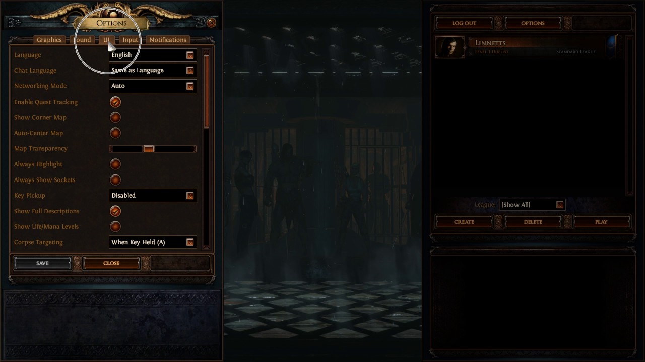 How To Show Mini Life Bars On Enemies In Path Of Exile - YouTube
