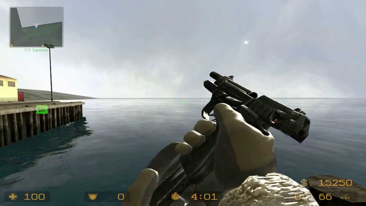 CALL OF DUTY 4- M9 beretta in counter strike source - YouTube