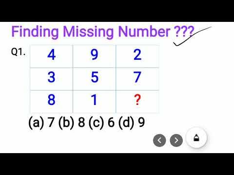 Finding missing number tricks/ Finding missing number reasoning For-All exams,By- Vikesh Sir ...