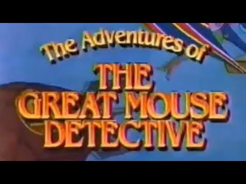 The Great Mouse Detective re-release commercial 1992