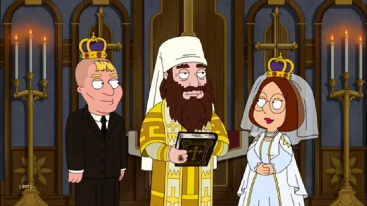 Family guy, Meg, and Ivan get married, and Meg tweet stuff about Ivan ...