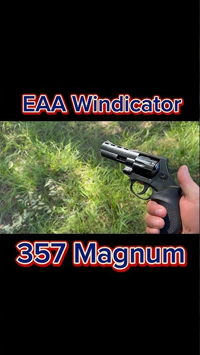 Budget Revolver EAA Windicator Shooting A 357 Magnum #shorts - YouTube