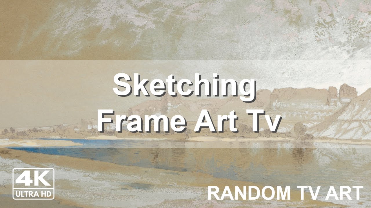 Landscape Sketching Frame TV Art | Turn Your TV into Piece of ART | No ...