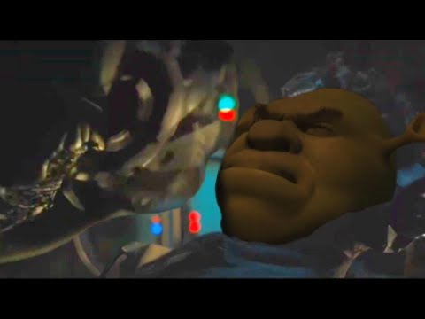 Shrek in Fnaf torture device