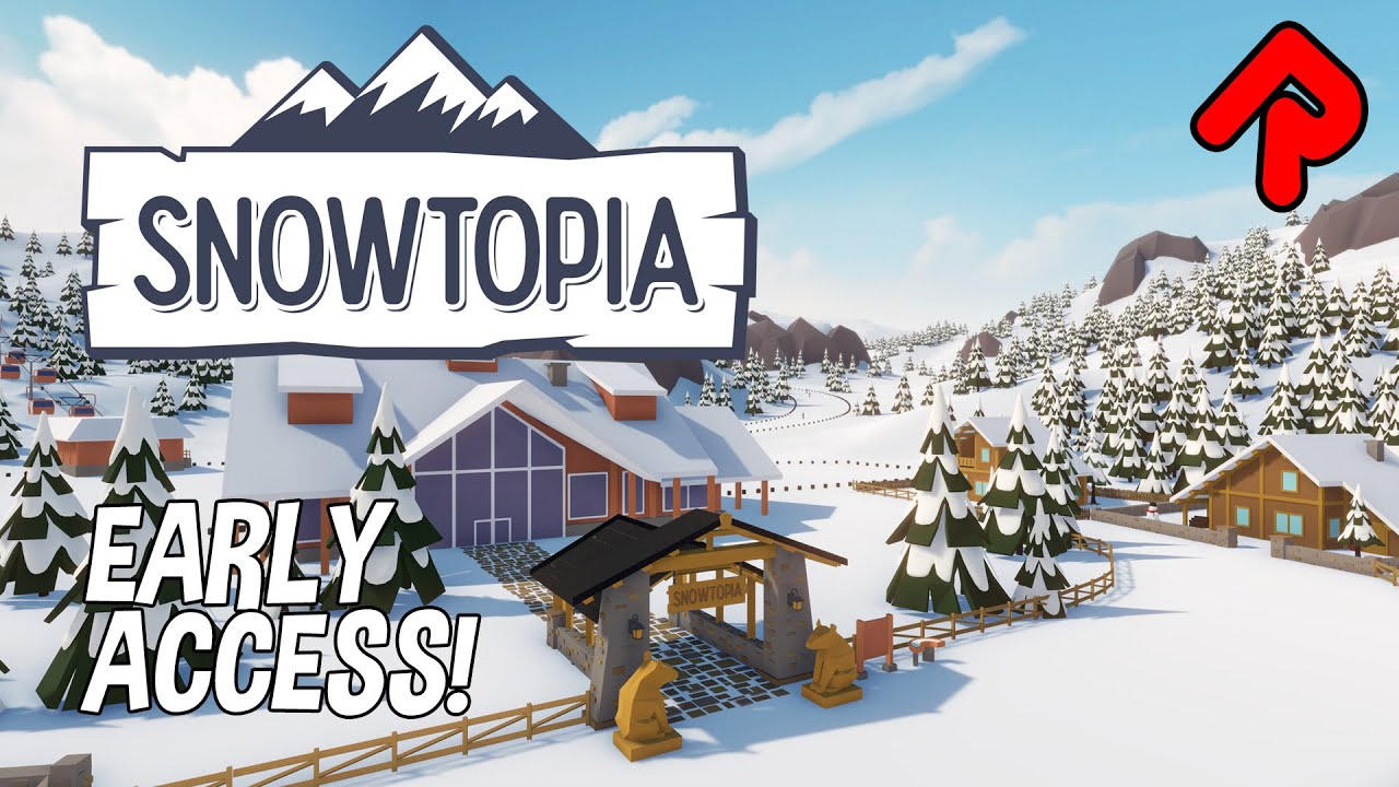 SNOWTOPIA gameplay: Be a Ski Resort Tycoon! (New Steam Early Access ...