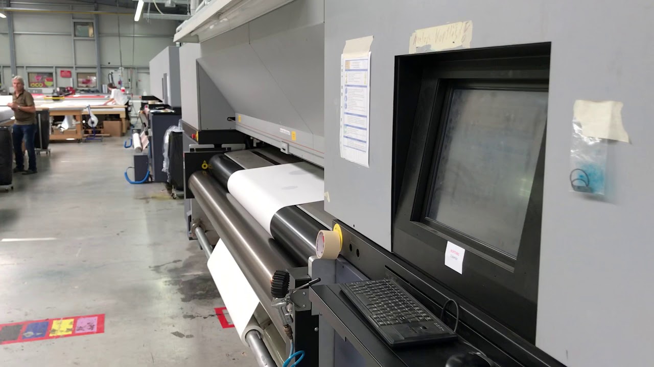 Durst RHO 320 R UV printer for sale - YouTube