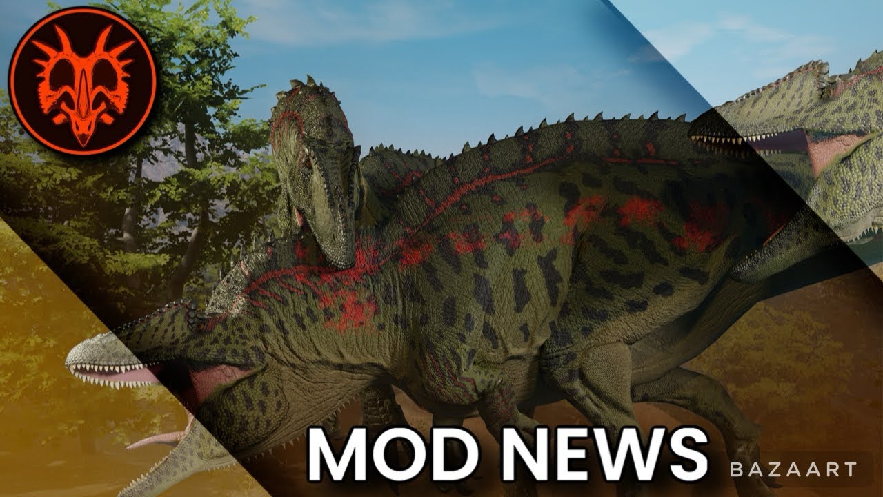 DEINOSUCHUS,MORAQUILE AND MORE | PATH OF TITANS | MOD NEWS - YouTube