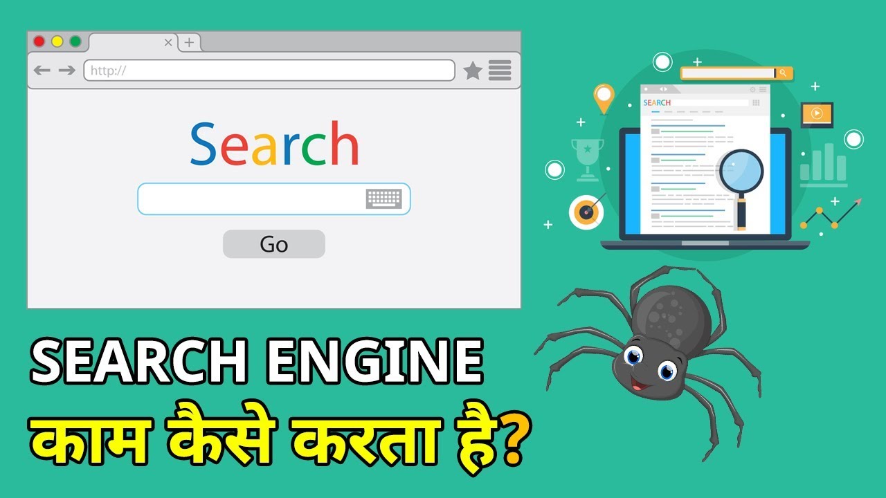How Search Engine Works? Google Search Indexing and Spiders - YouTube