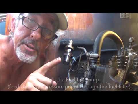 Yanmar 1GM Fuel Injection Problem Solved - YouTube
