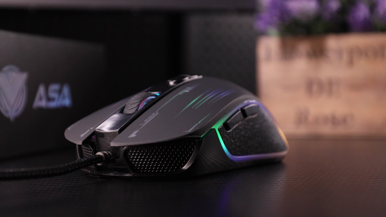 ASA 3200 DPi Gaming Mouse - YouTube
