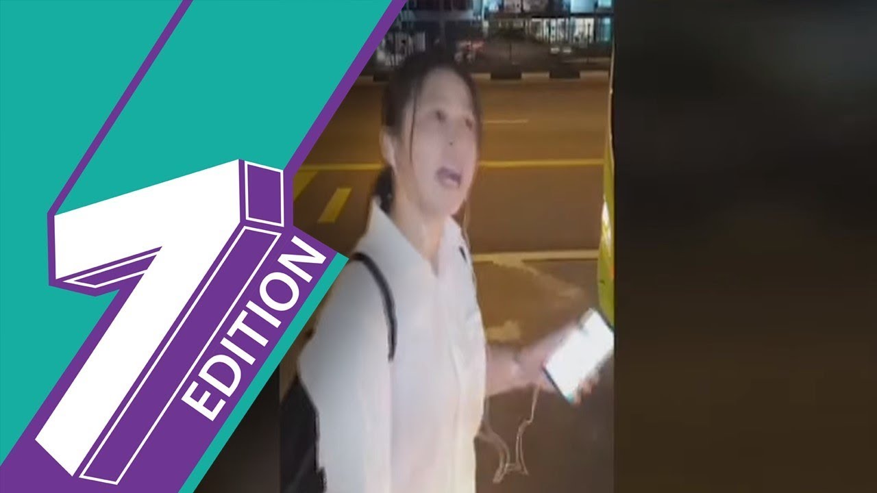 Woman Decides To Block Bus After Missing Her Stop - YouTube