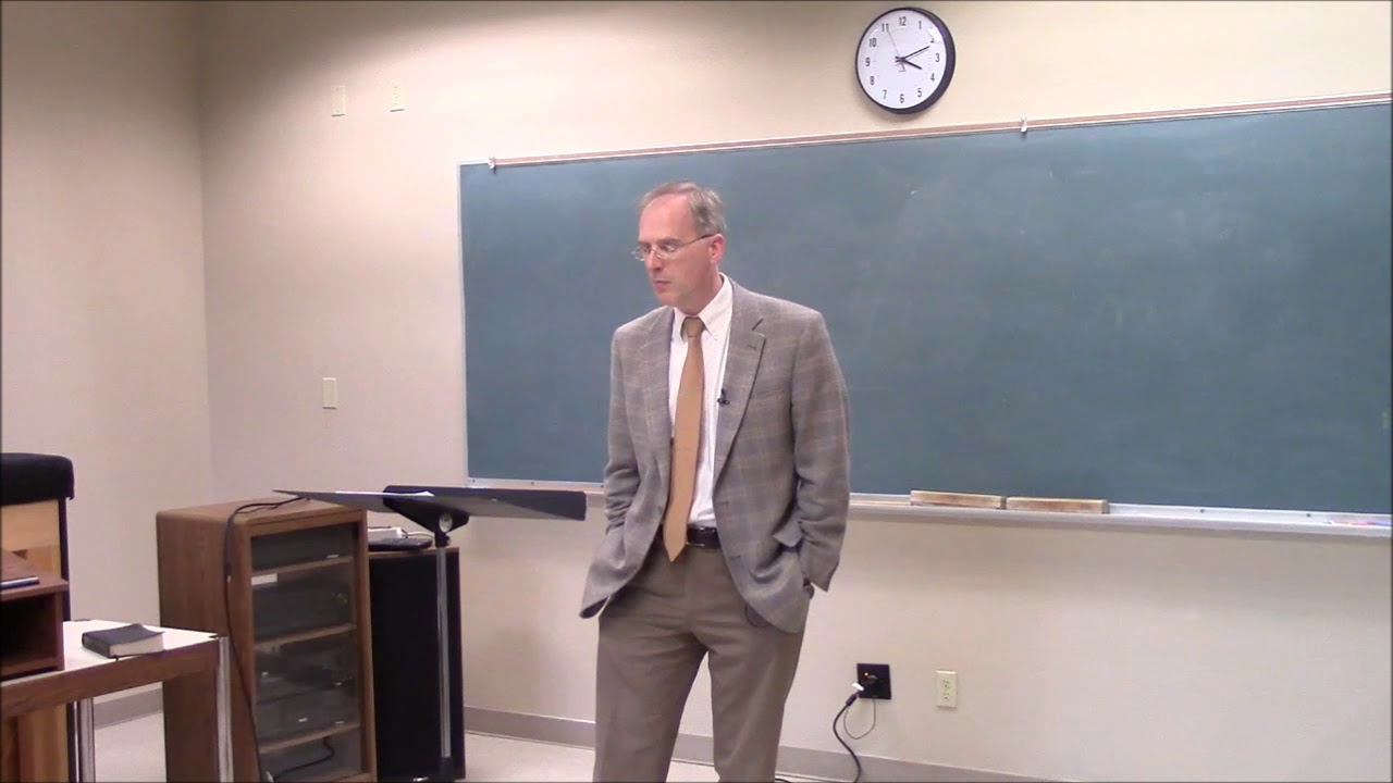 Dr. Paul Munson - Analysis of Two Hymns - YouTube