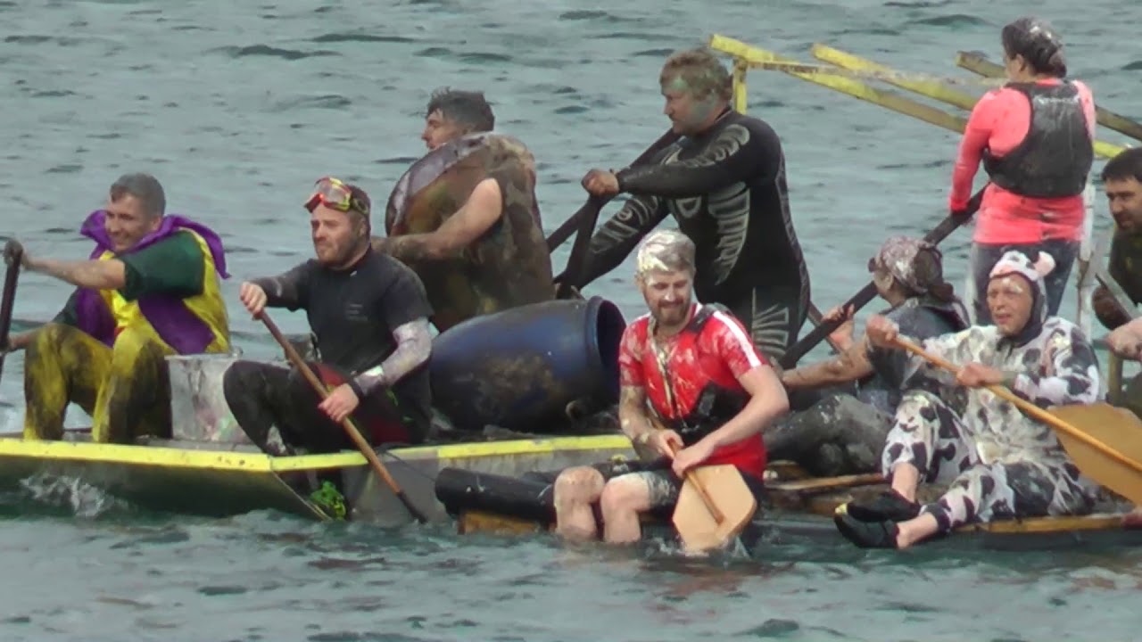Whitby Regatta 2017: Raft Race - YouTube