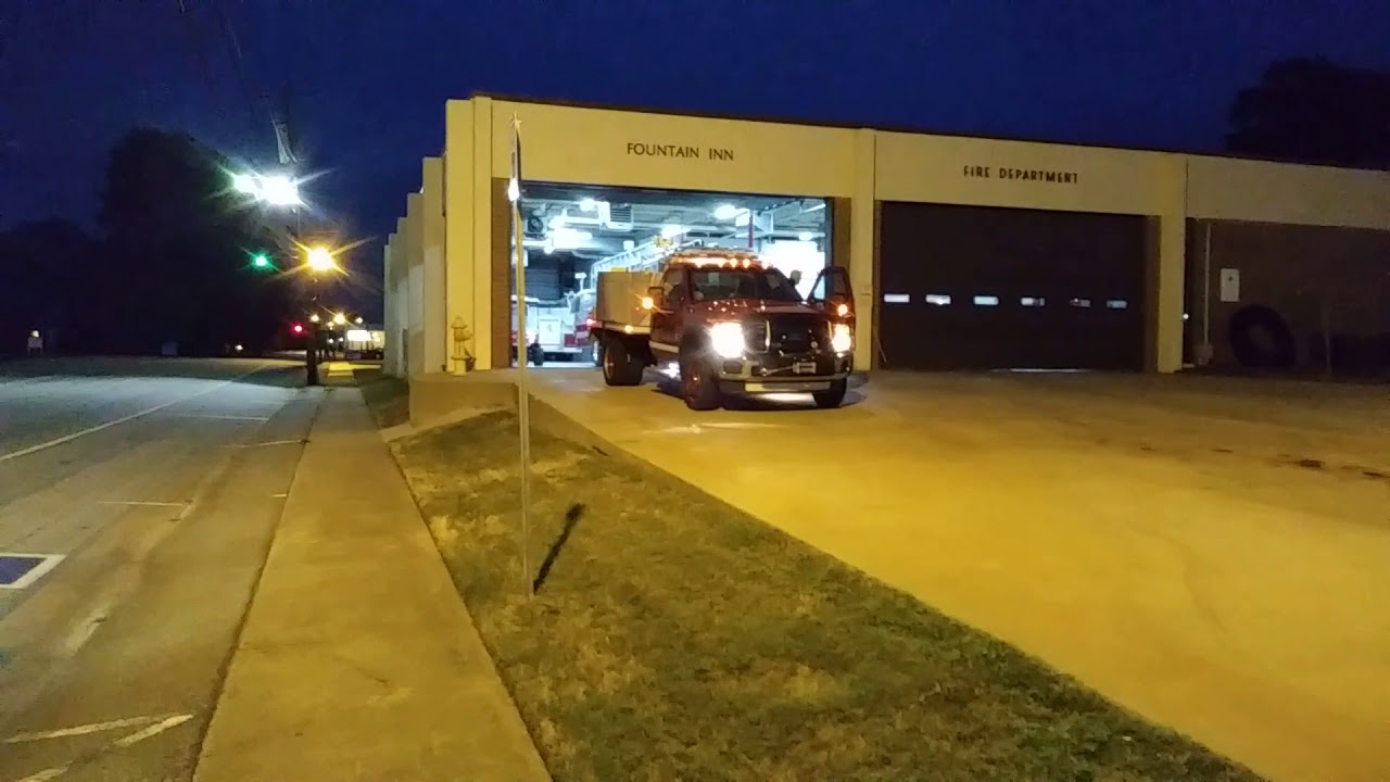 FOUNTAIN INN FIRE RESPONDING!(2) - YouTube