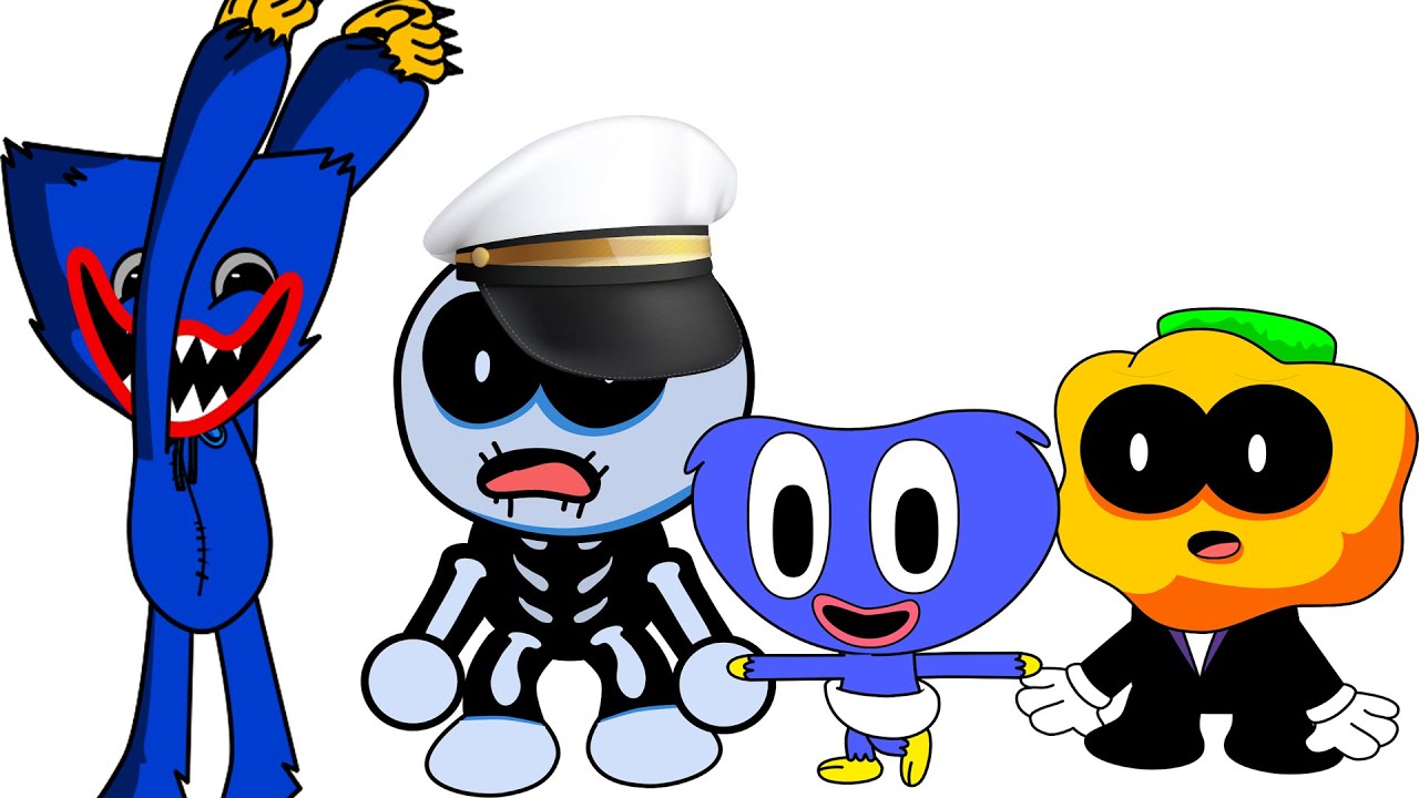Huggy Animation Best Anime Poppy playtime - YouTube